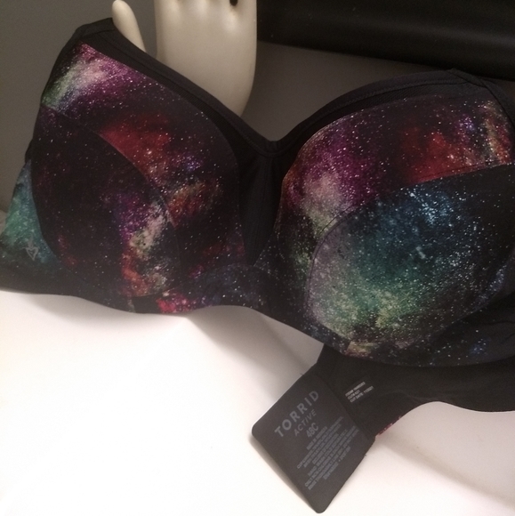 torrid | Intimates & Sleepwear | Torrid Galaxy Active Bra 48c | Poshmark